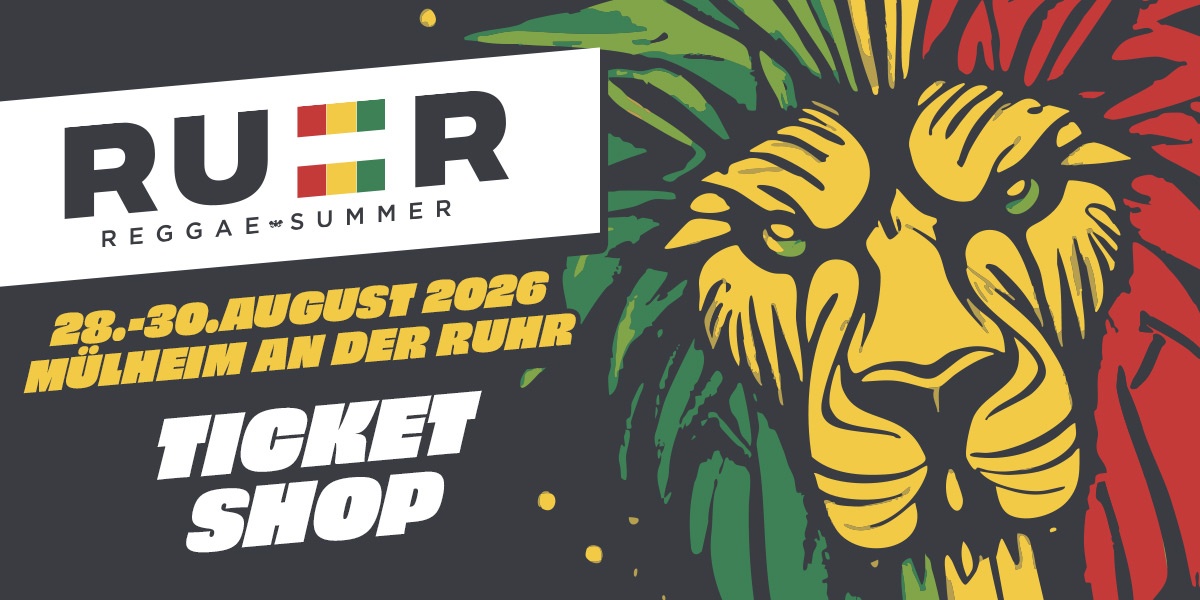 Ruhr Reggae Summer 2026 - Ticket Staffel 2 ab sofort erhältlich ️💛💚